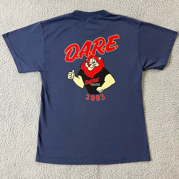 Fruit of the Loom | Shirts | Vintage Dare Daren The Lion Medium Shirt | Poshmark